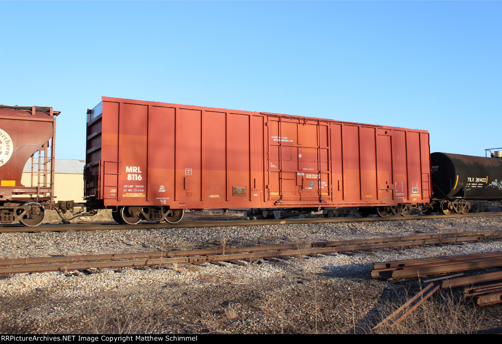 Oxide Red MRL Box Car